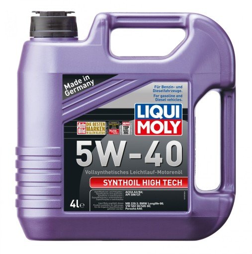 Liqui Moly Synthoil High Tech 5W40 4L - LIQUI MOLY | Motoryzacja EMPIK
