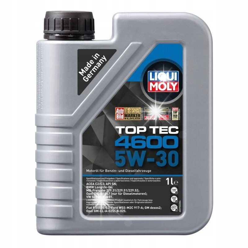Liqui Moly Top Tec 4600 5W30 1L 2315 - Inna marka | Motoryzacja EMPIK
