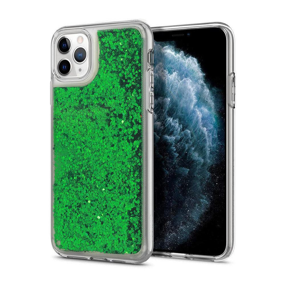 Liquid Case do Iphone 12 Pro Max Zielony - Inna marka | Sklep EMPIK.COM
