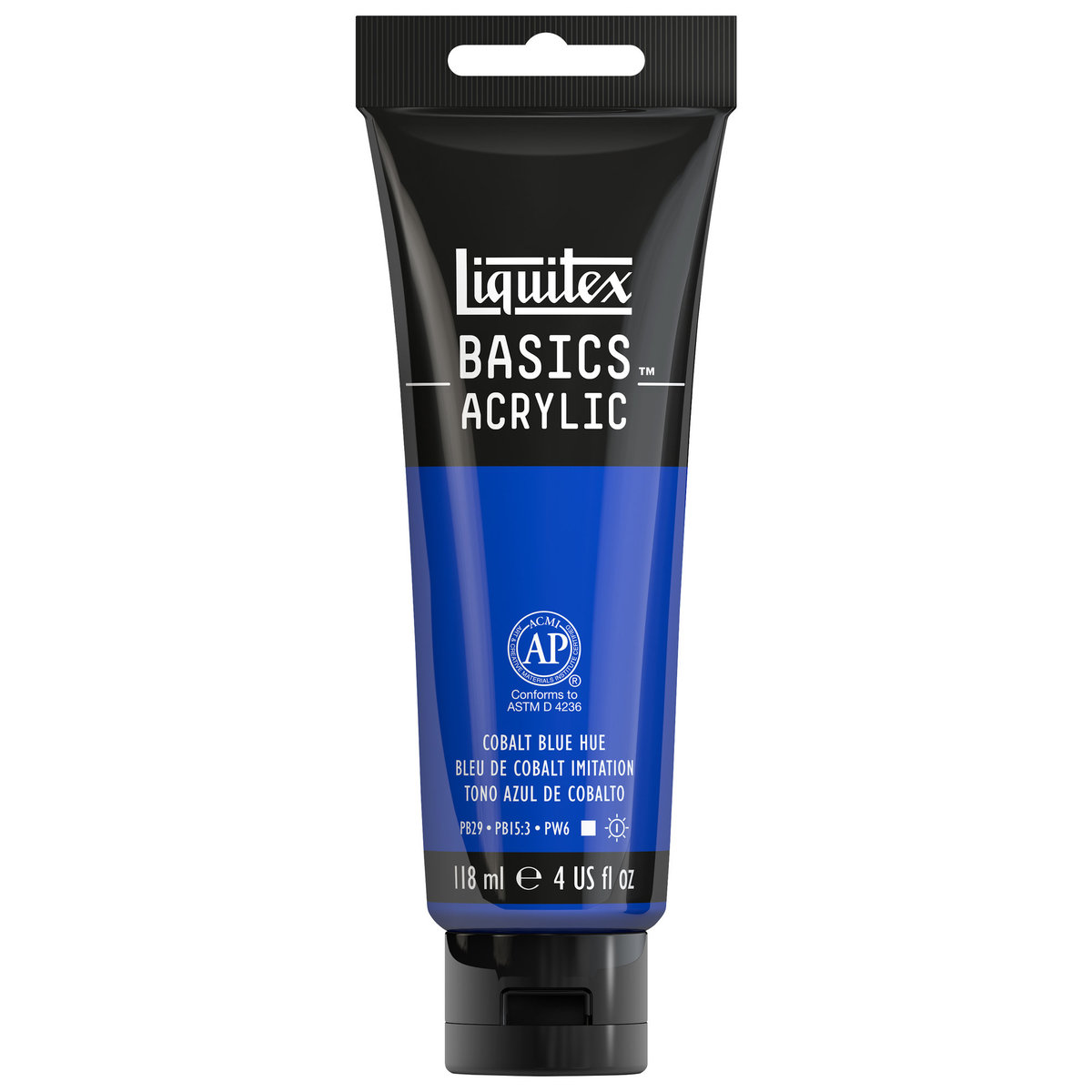 Liquitex Basics, farba akrylowa, 118 ml, 381 Cobalt blue hue ...