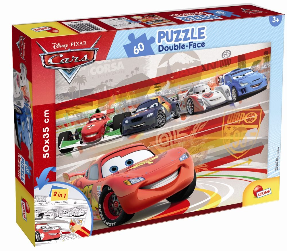 Lisciani, puzzle, Disney, Auta, plus, 60 el. - Lisciani | Sklep EMPIK.COM