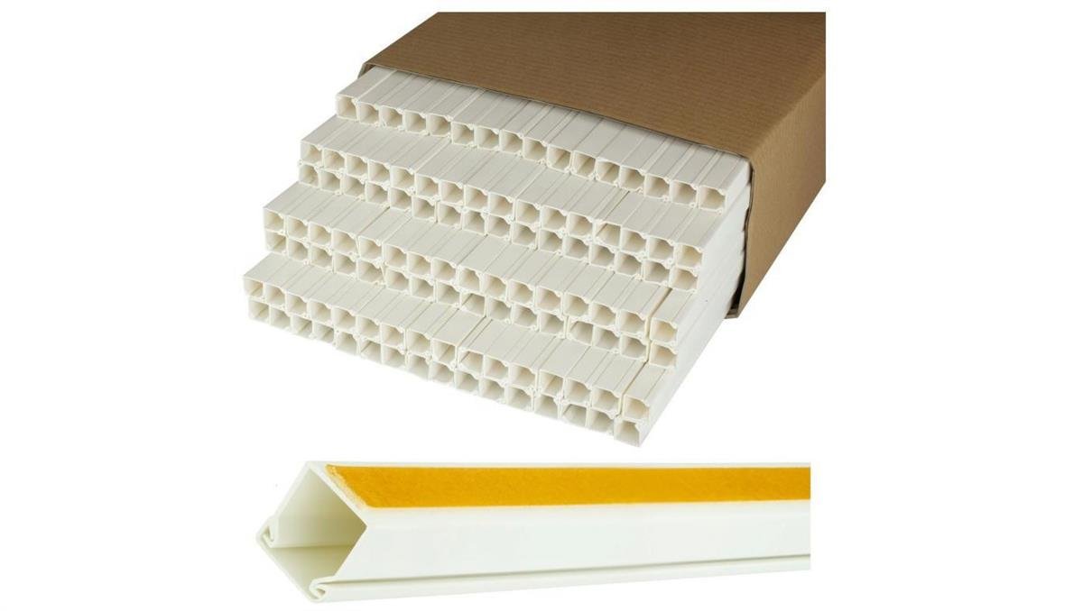 Listwa elektroinstalacyjna kanaĺ‚ kablowy bkk 16x16mm korytko z pokrywä ...