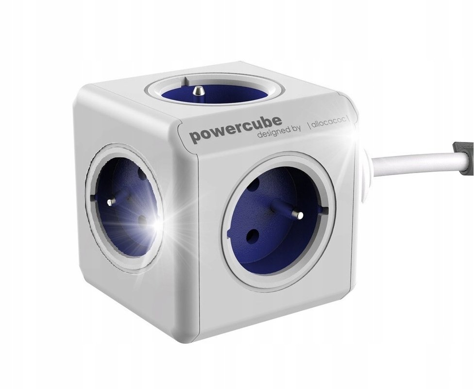 Listwa kostka allocacoc PowerCube 5 gniazd 1.5m - inna (Inny) | Sklep EMPIK.COM