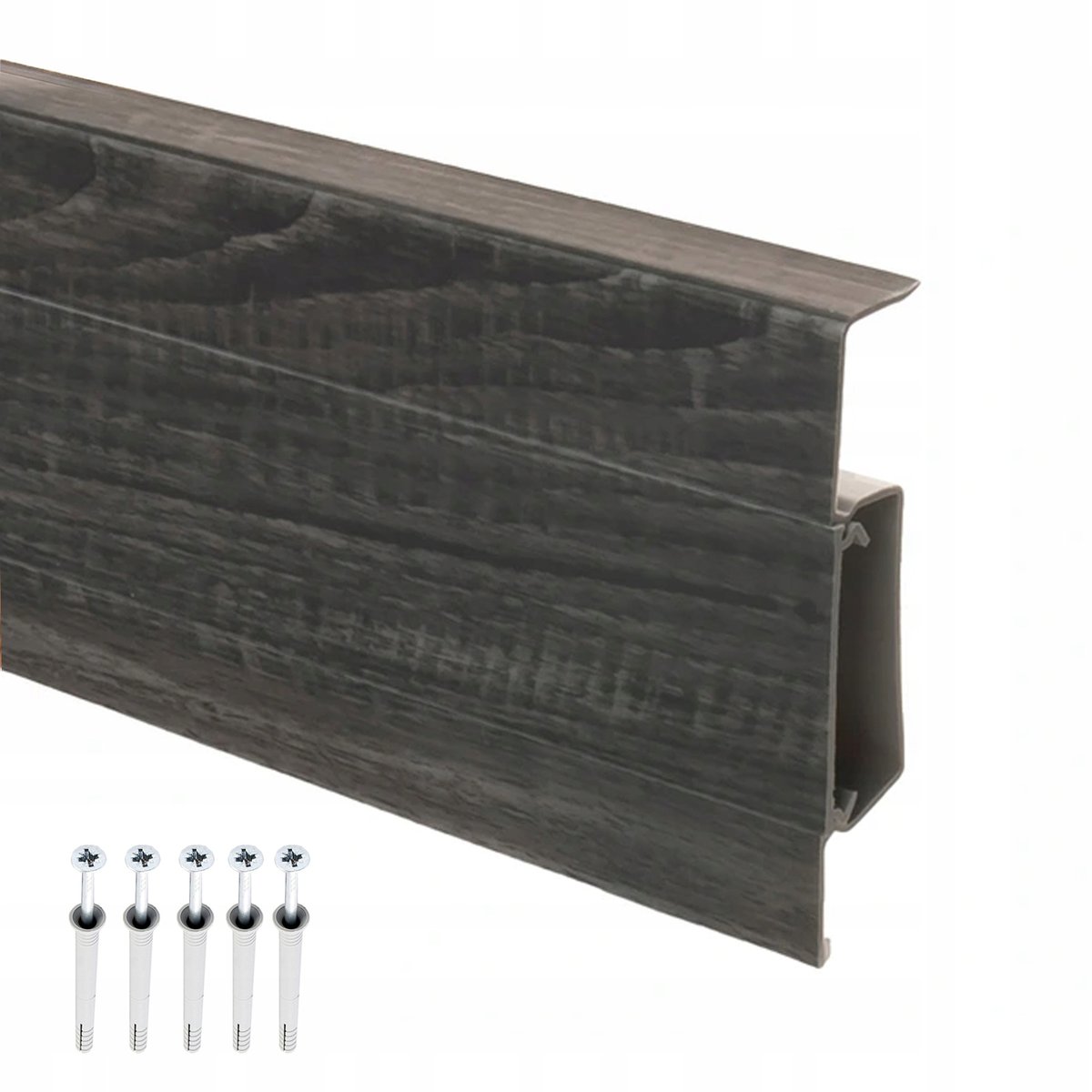 Listwa Przypodłogowa Podłogowa 75mm PCV 2,5mb HORSHAM - Cezar | Sklep EMPIK.COM