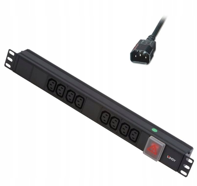 Listwa zasilająca rack IEC 1U 8 gniazd Lindy 3m - Inna marka | Sklep ...