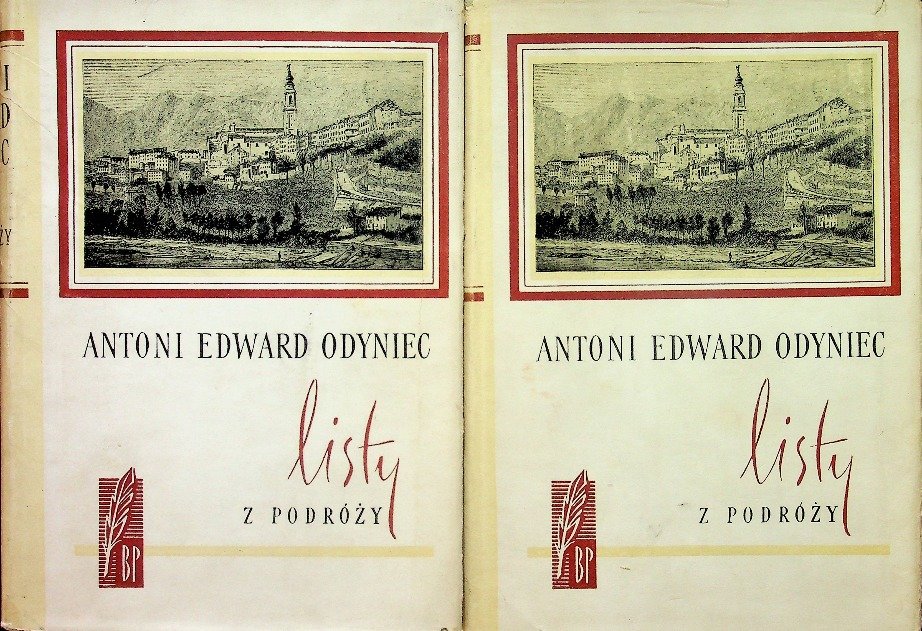 Listy z podróży Tom 1 i 2 - Odyniec Antoni Edward | Książka w Empik