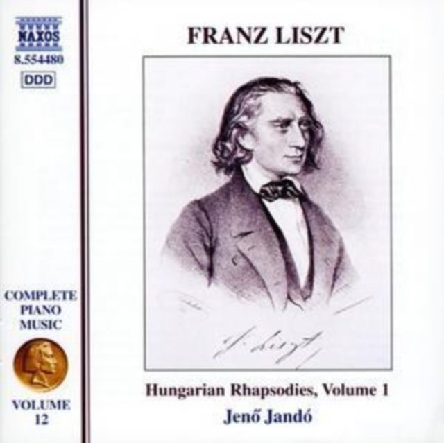 Liszt: Hungarian Rhapsodies. Volume 1 - Jando Jeno | Muzyka Sklep EMPIK.COM