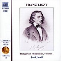 Liszt: Hungarian Rhapsodies. Volume 1 - Jando Jeno | Muzyka Sklep EMPIK.COM