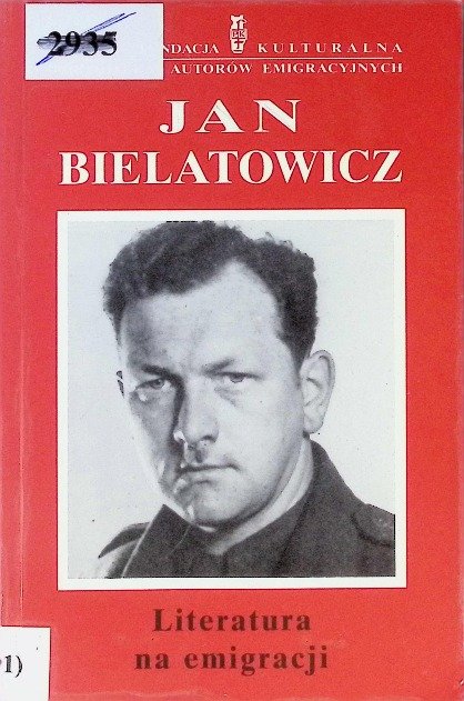 Literatura na emigracji - Bielatowicz Jan | Książka w Empik