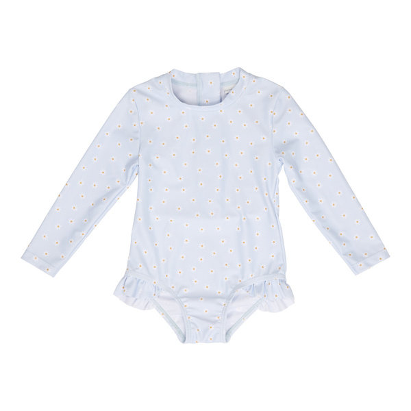 Little Dutch Swimsuit z rękawami Daisy Blue 86/92 Daisy - Little Dutch ...