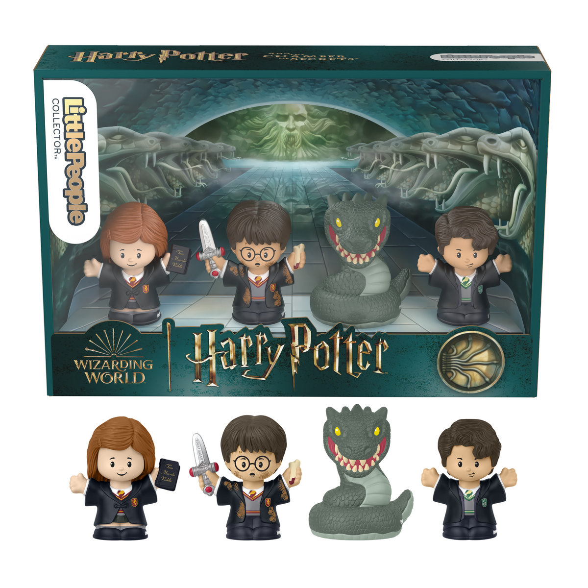 Little People, Figurki kolekcjonerskie 4-pak, Harry Potter i Komnata ...
