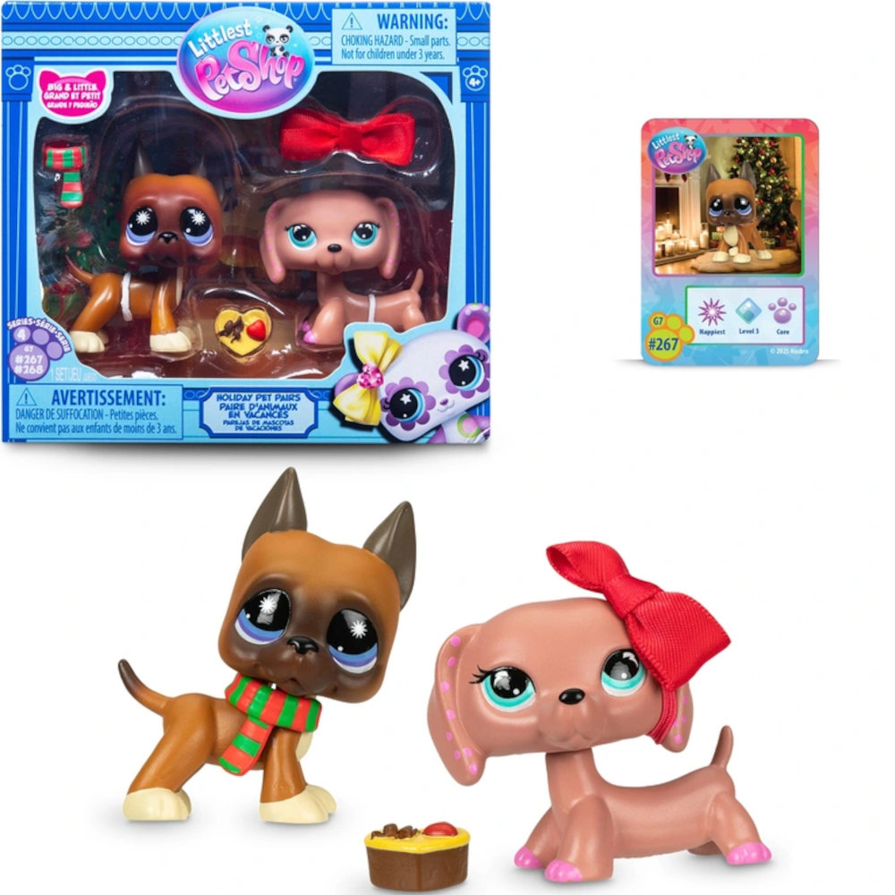 Littlest Pet Shop Lps Surprise Seria 4 Holiday Pet Pairs 2-Pak Big ...