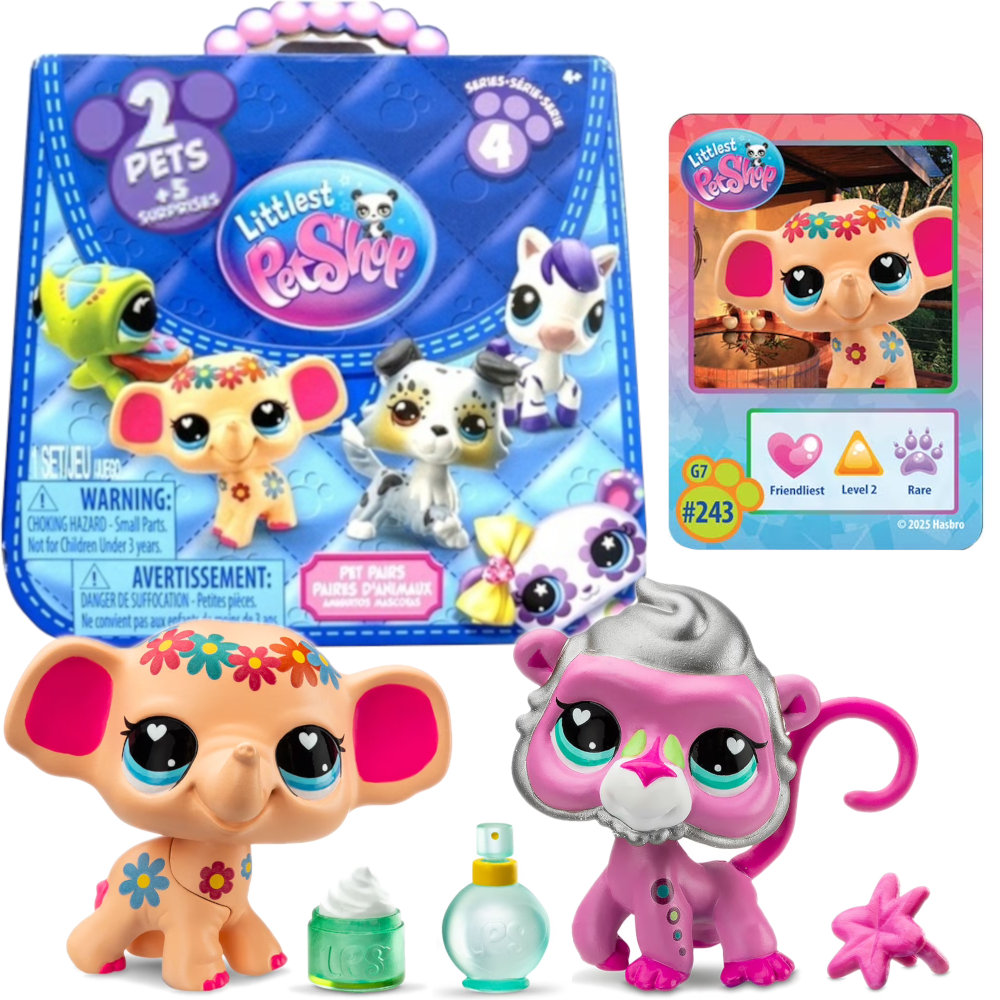 Littlest Pet Shop Lps Surprise Seria 4 Zestaw Pudełko Niespodzianka 2 ...