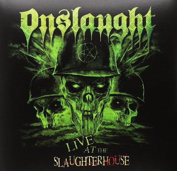 Live At The Slaughterhouse (Green), płyta winylowa - Onslaught | Muzyka ...