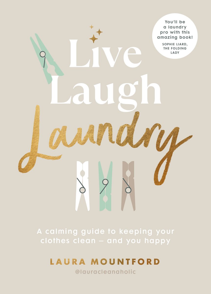 Live, Laugh, Laundry - Laura Mountford | Książka w Empik