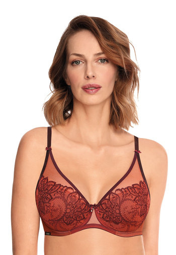 Livia Biustonosz Push Up Z Haftem 70B - Nipplex | Moda Sklep EMPIK.COM