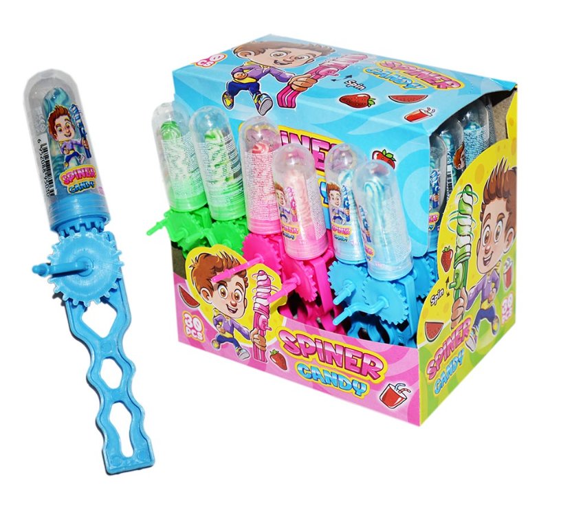 Lizak Spiner Lollipop Candy Owocowe 30Szt 105G - Inna marka | Sklep ...