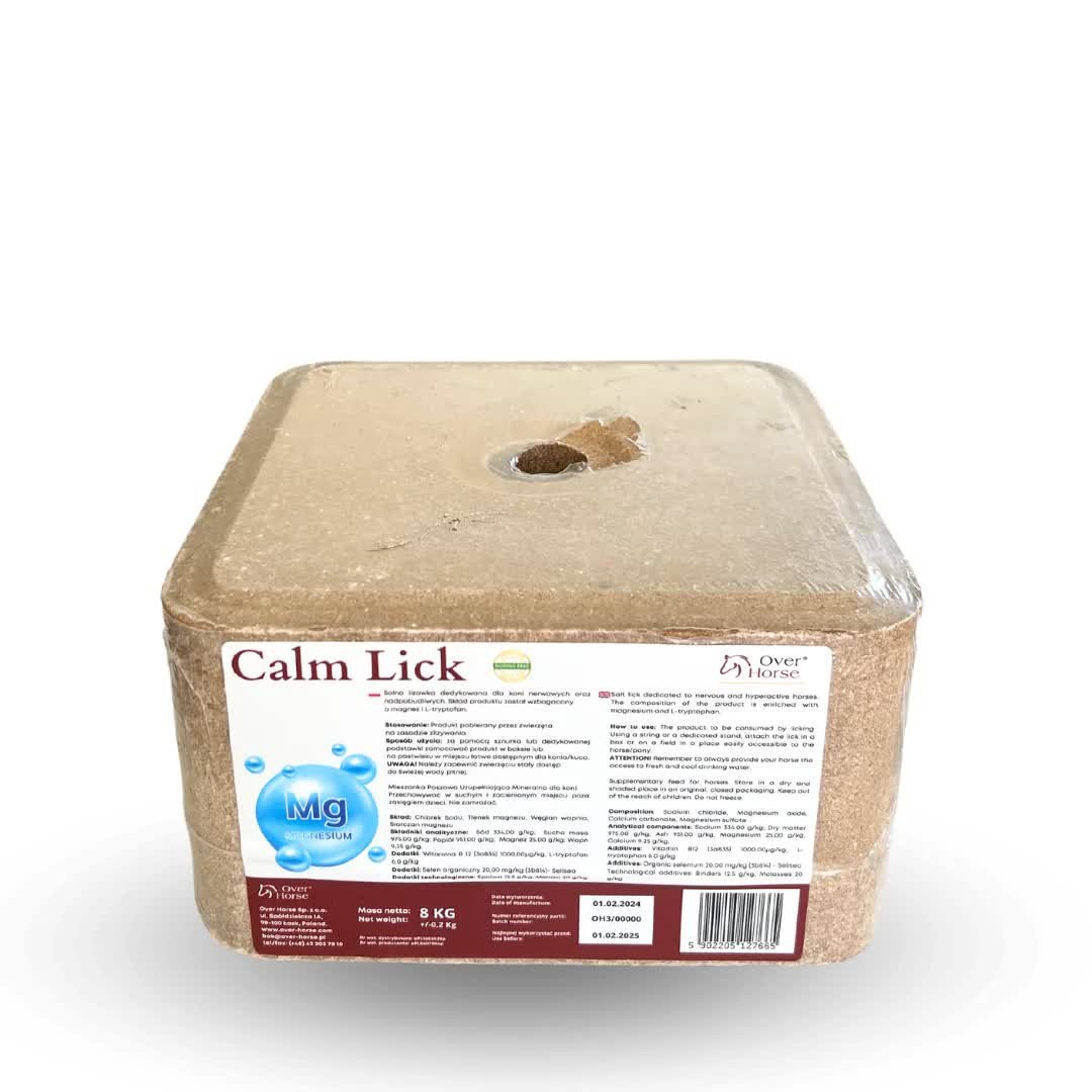 Lizawka solna Over Horse Bronchi Lick calm 8kg - Over HORSE | Sklep ...