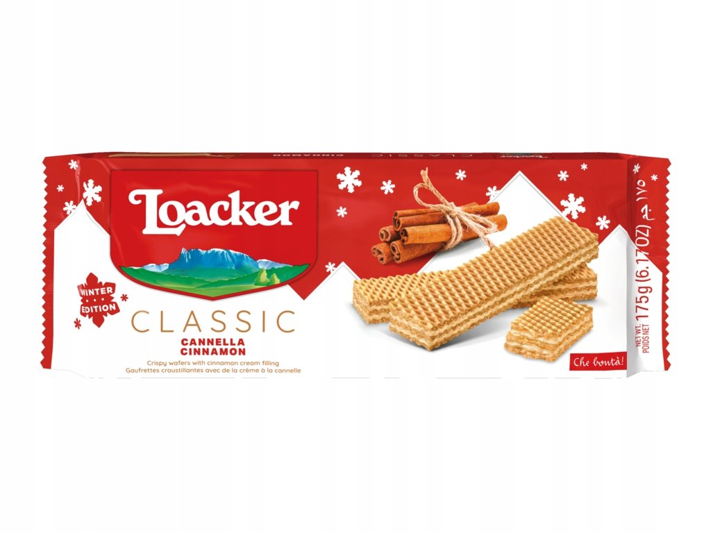 Loacker Wafle Cynamon 175G - Loacker | Sklep EMPIK.COM