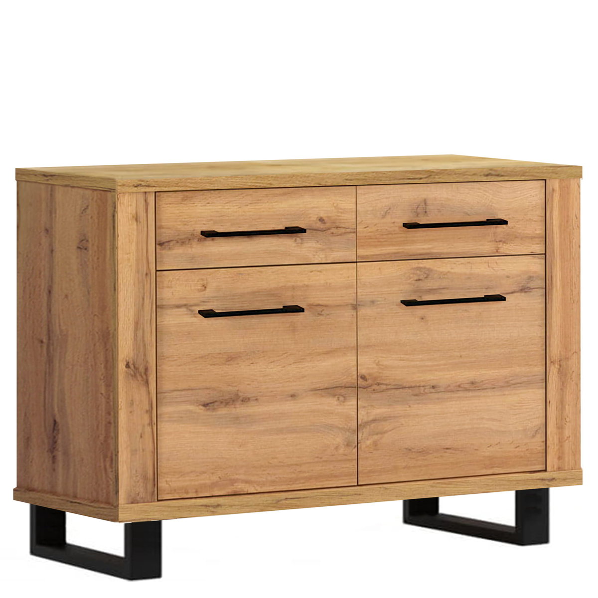 LOFT Komoda 2D2S dąb wotan 110cm - Inny producent | Sklep EMPIK.COM