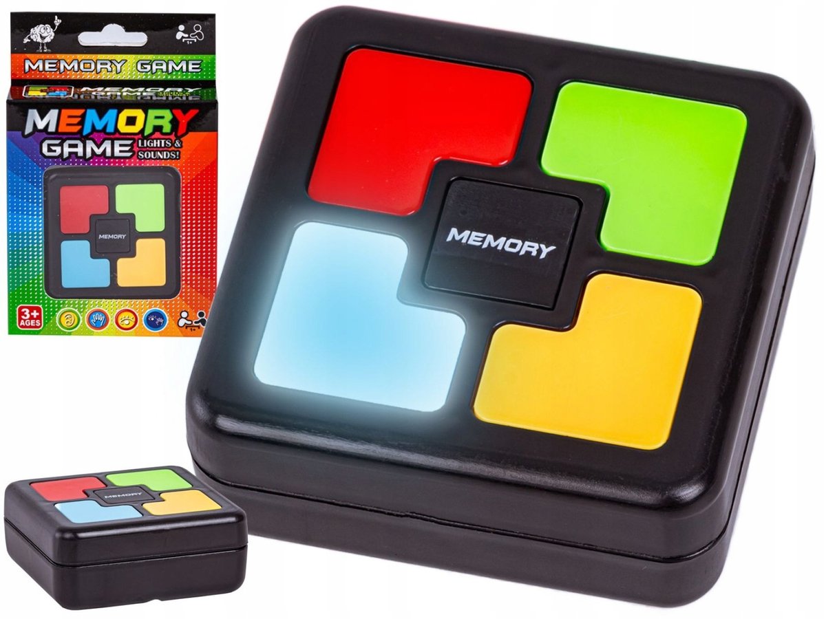 Logiczna gra pamięciowa "Memory Game" Elektroniczna Gra Memo Kwa - DK ...