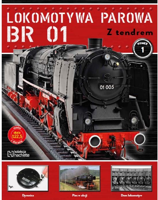 Lokomotywa Parowa BR 01 - Hachette Polska Sp. z o.o. | Prasa Sklep EMPIK.COM