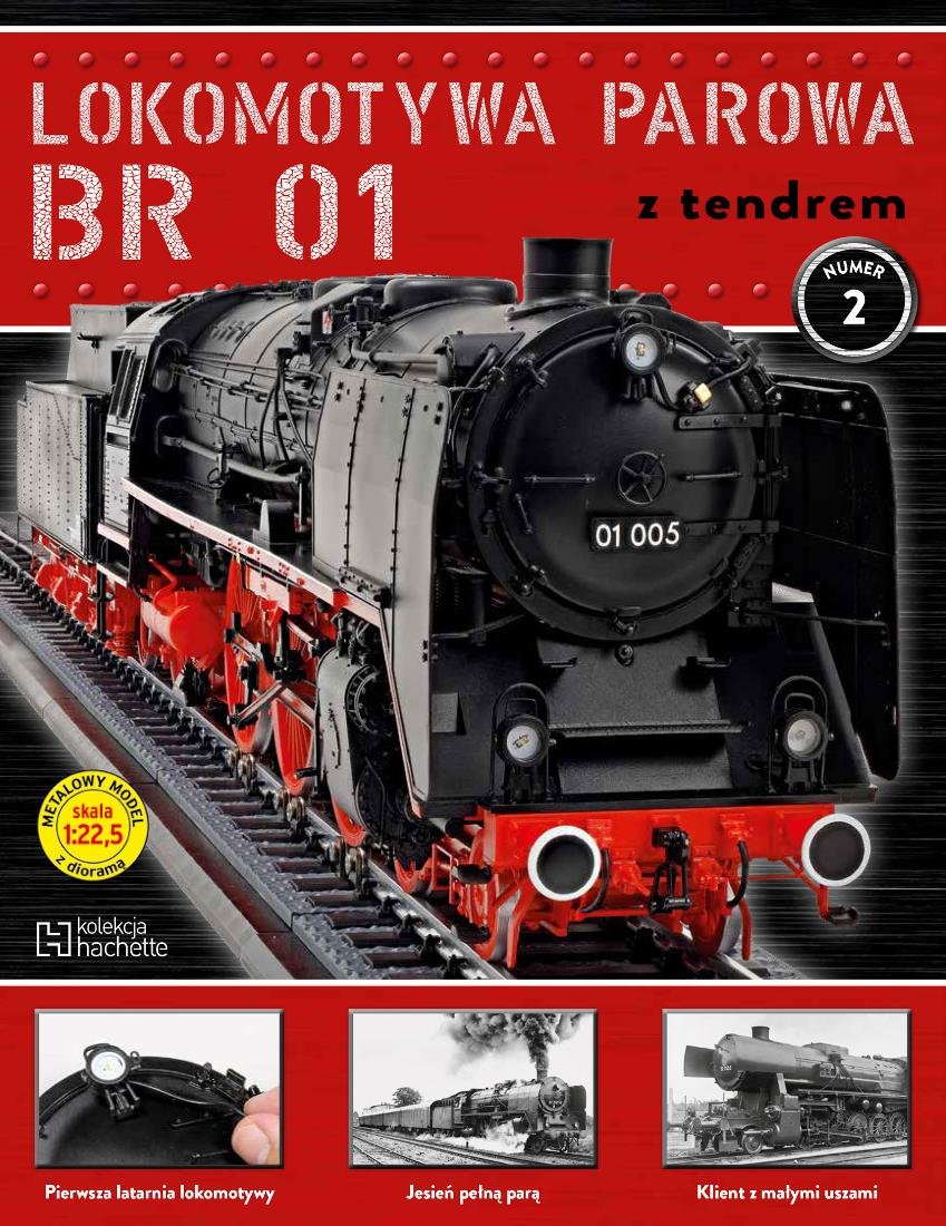 Lokomotywa Parowa BR 01 - Hachette Polska Sp. z o.o. | Prasa Sklep EMPIK.COM