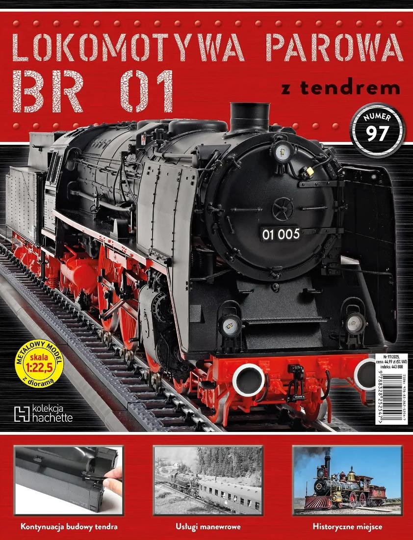Lokomotywa Parowa BR 01 - Hachette Polska Sp. z o.o. | Prasa Sklep ...