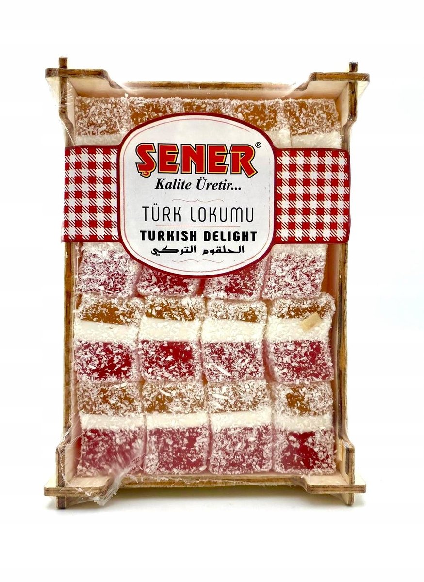 LOKUM Turkish delicacy Mix fruits flavors Coconut 200g Sener - inna ...
