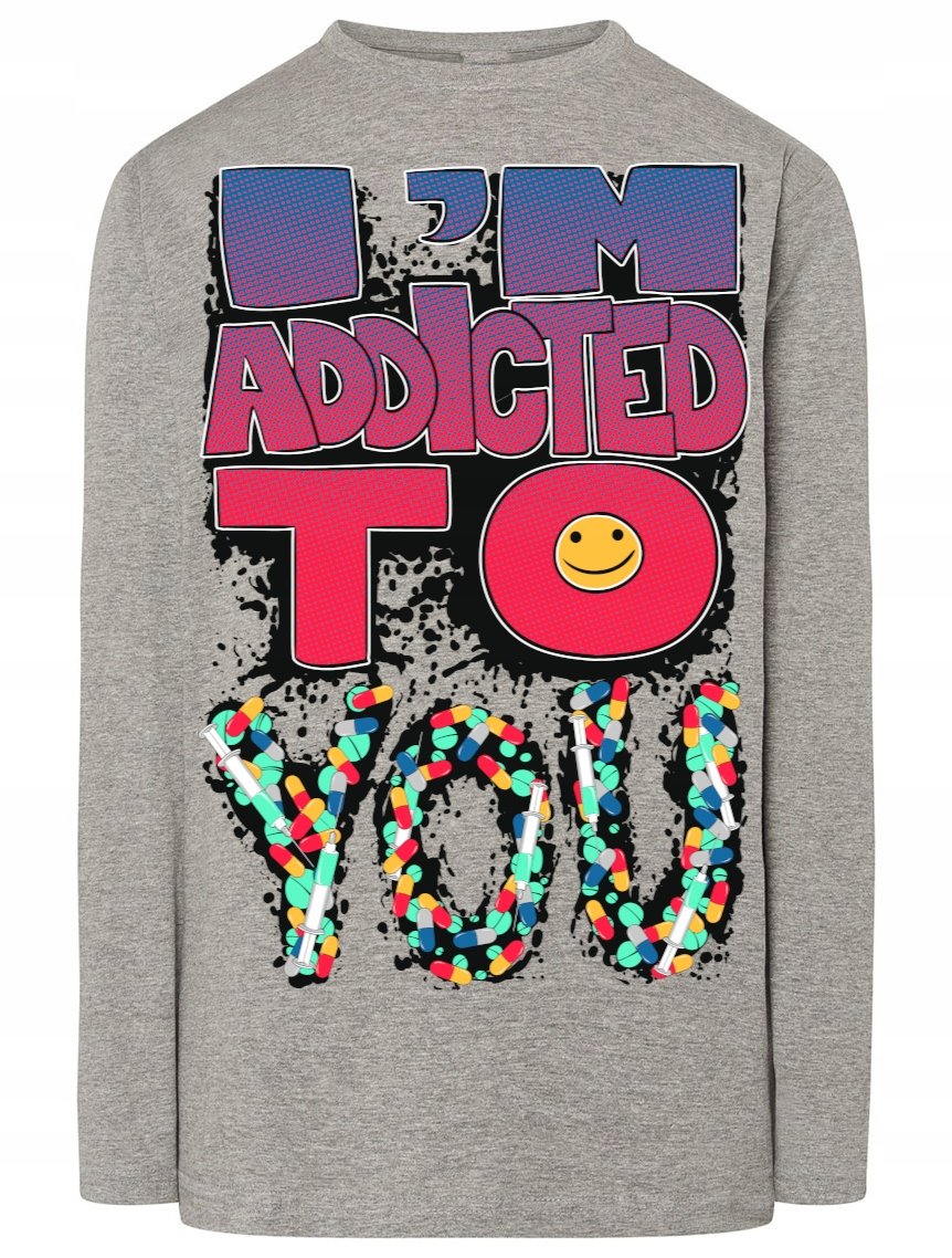 Longsleeve I'm Addicted R.XL - Inna marka | Moda Sklep EMPIK.COM