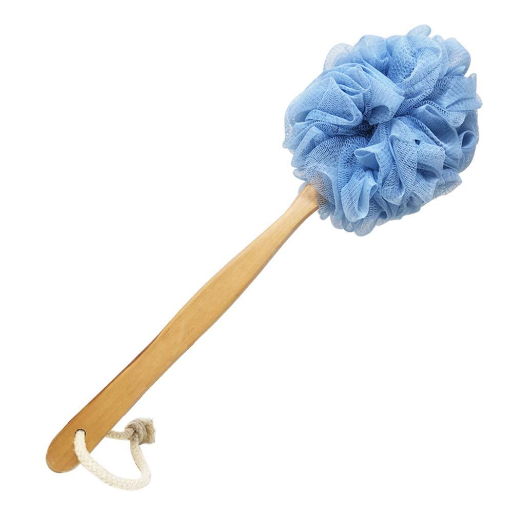 Loofah on a Stick, Loofah Back Scrubber for Shower, Bath Sponge with ...