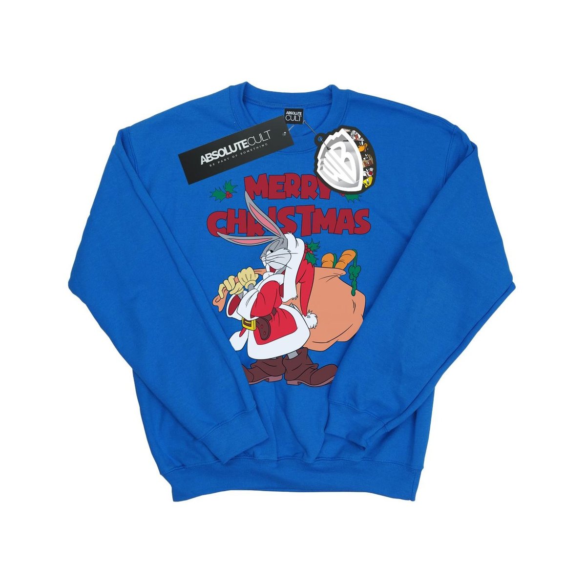 Looney Tunes Męska Bluza Santa Bugs Bunny (L / Lazurowy) - LOONEY TUNES ...