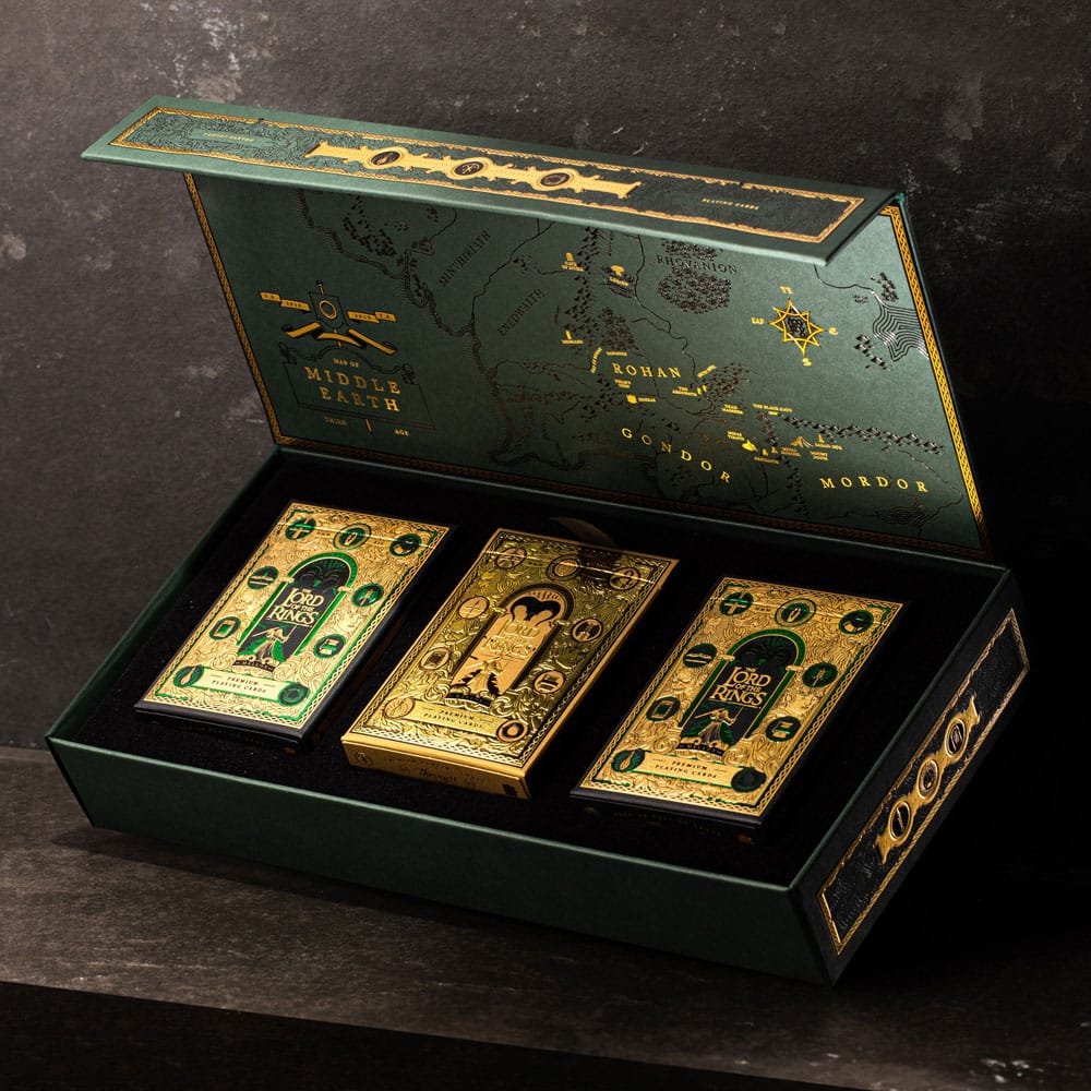 Lord of the Rings Playing Cards Premium Box Set (4 Decks) - Inna marka ...