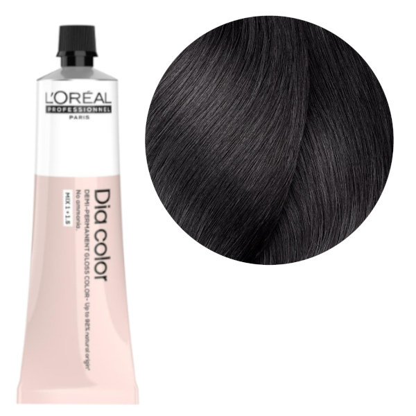LOREAL DIA COLOR 6.12 FARBA DO WŁOSÓW KOLORYZACJA TON W TON BEZ ...