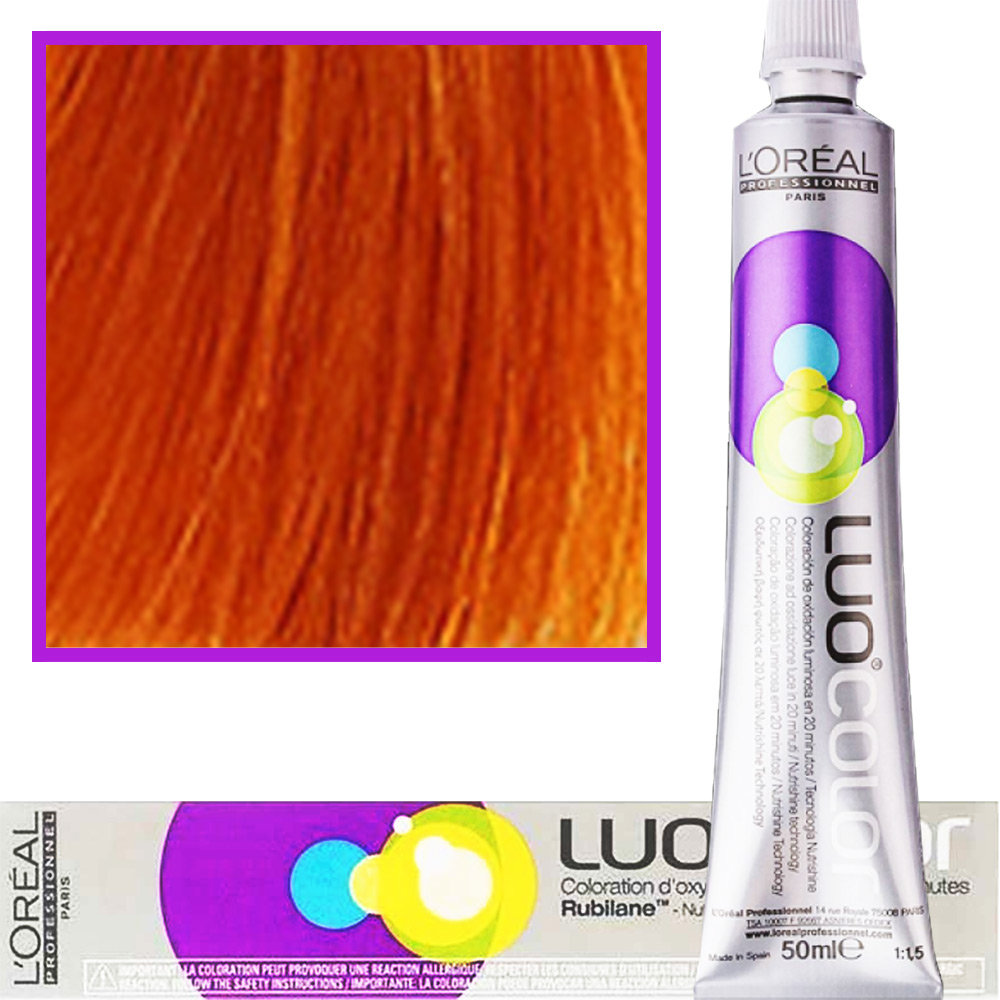 Loreal, Luo, Color, Farba do włosów 7,40 Naturalny Miedziany Średni ...