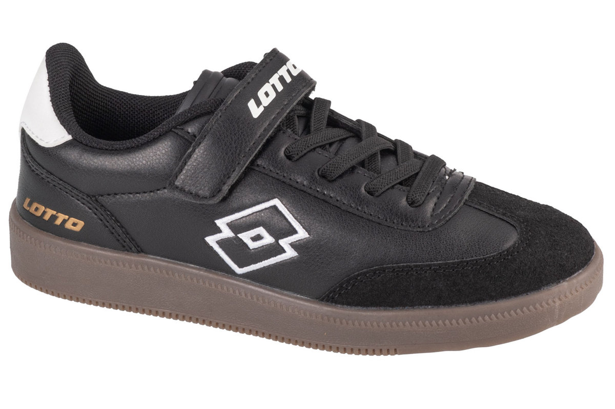 Lotto Vintal K 2600250K-1110, dla chłopca, buty sneakers, Czarne ...