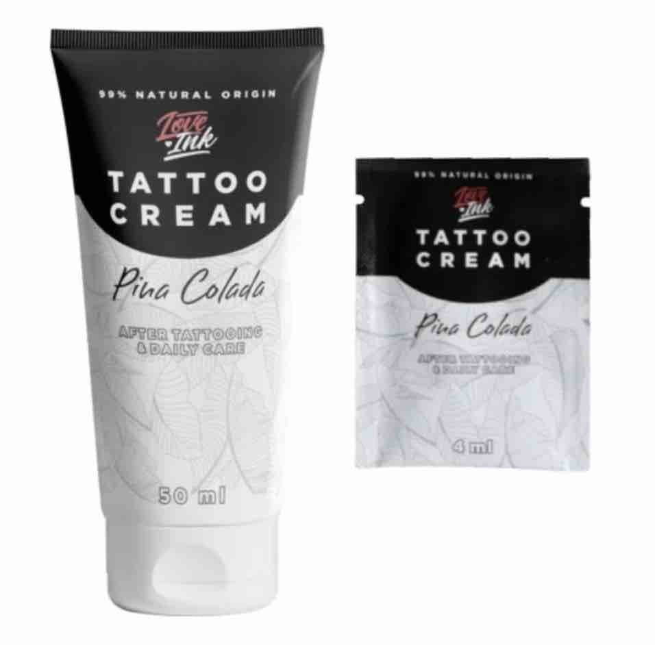 Loveink - Tattoo Cream Pina Colada - Krem do pielęgnacji tatuażu 4ml | Sklep EMPIK.COM