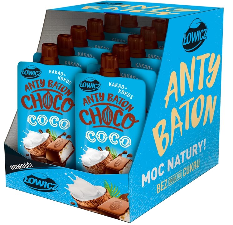 Łowicz Anty Baton Choco Coco 100g x 12 szt - Inna marka | Sklep EMPIK.COM