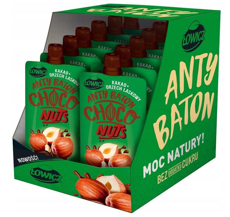 Łowicz Anty Baton Choco Nuts 100g x 12 szt - Łowicz | Sklep EMPIK.COM