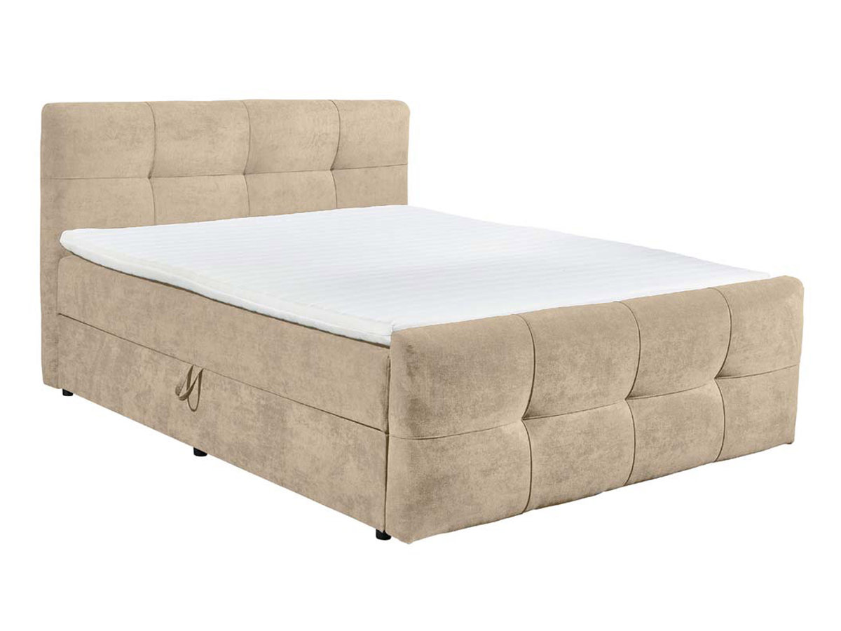 Łóżko 180x200 kontynentalne z pojemnikami OKLAHOMA - Meble Doktór ...