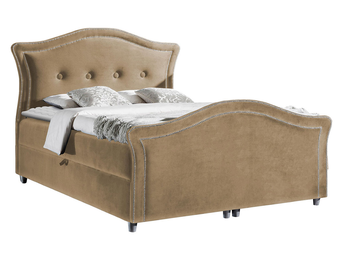 Łóżko kontynentalne Bedran Lux 200x200, Magic Velvet 2206 - Mirjan24 | Sklep EMPIK.COM