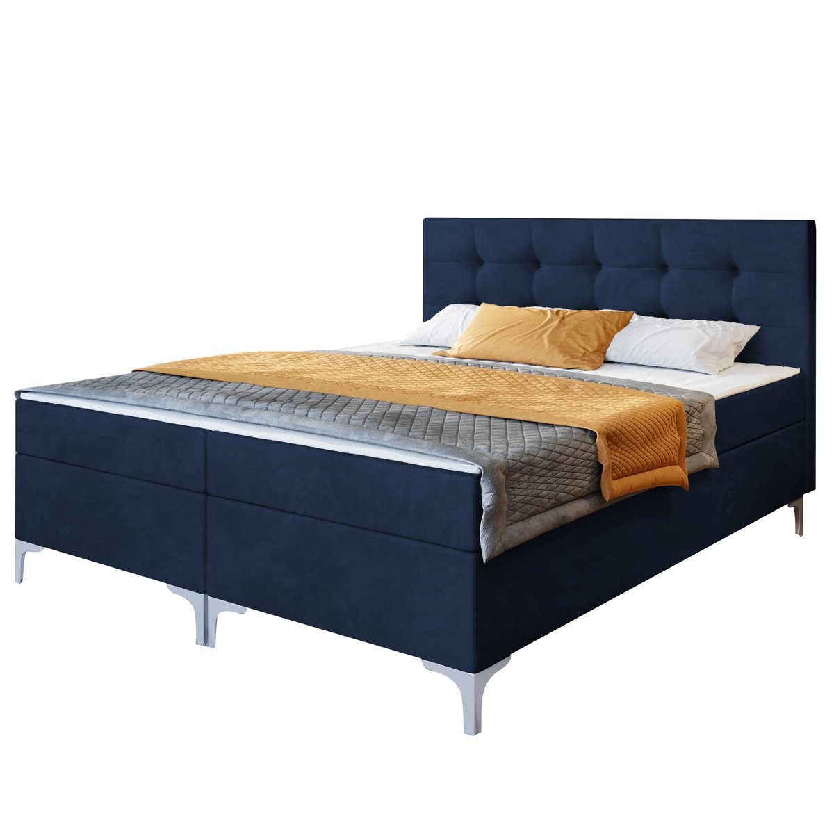 Łóżko kontynentalne LILU RI-81 180 - Meblify | Sklep EMPIK.COM