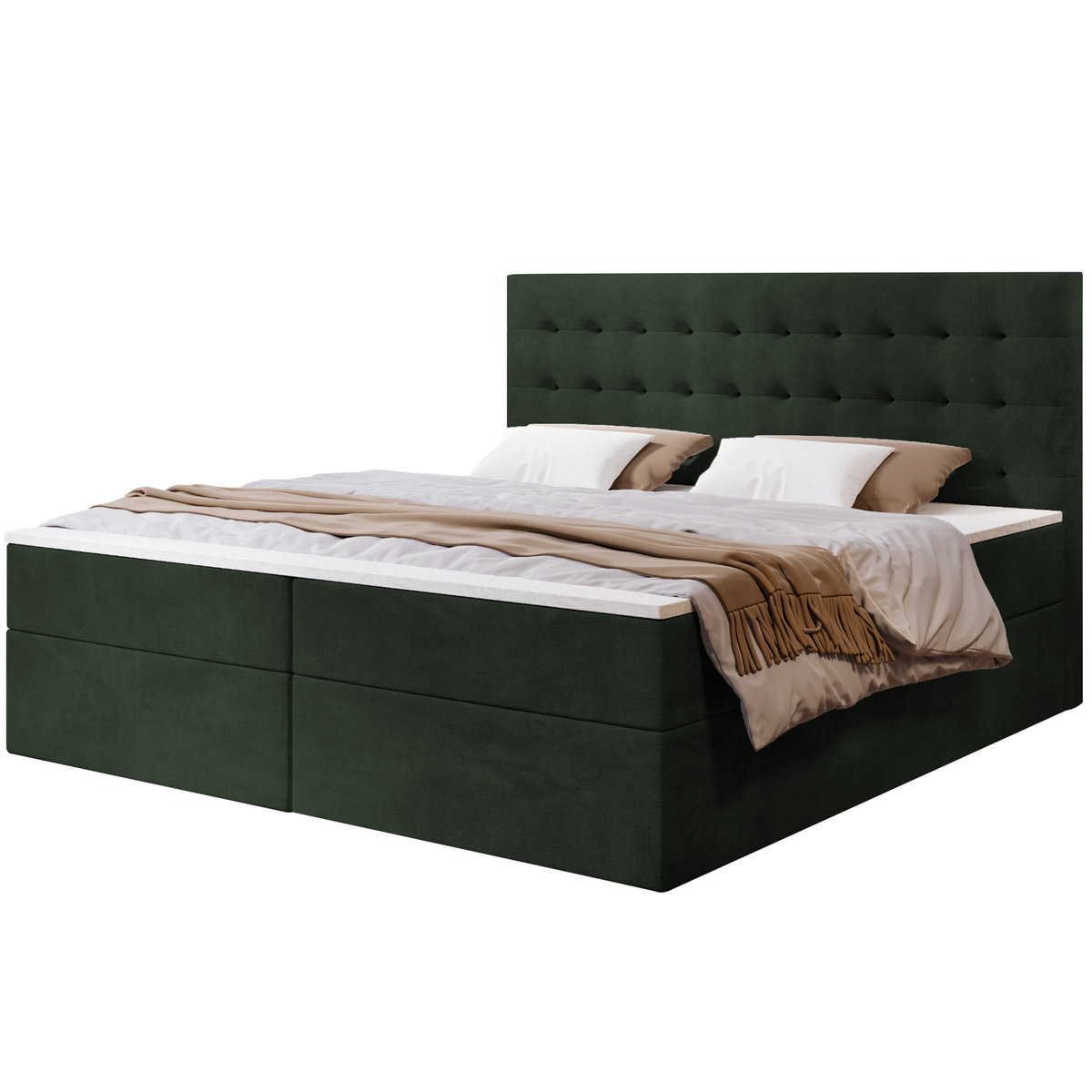 Łóżko Kontynentalne Nori RI - 38 180 - Meblify | Sklep EMPIK.COM