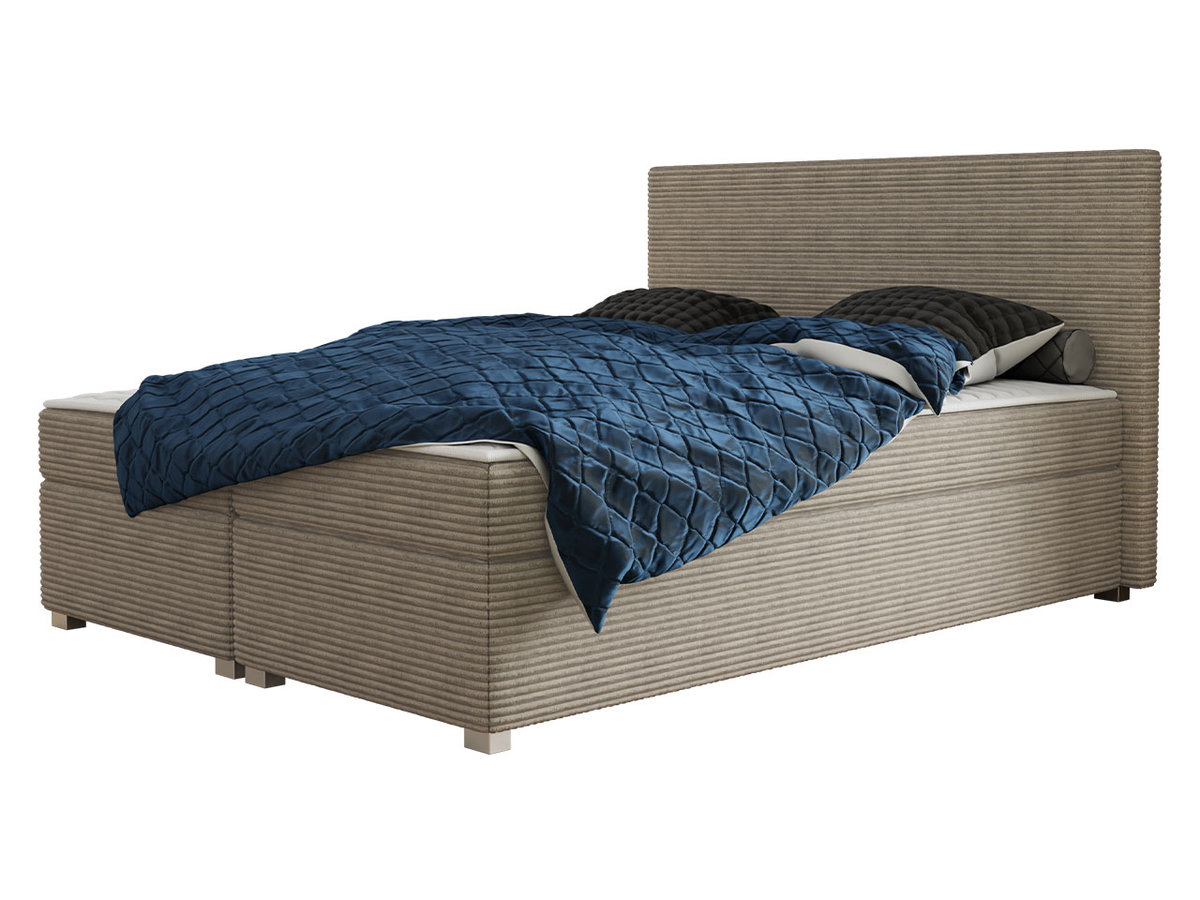 Łóżko kontynentalne Simple Sztruks 180x200, Poso 02 - Mirjan24 | Sklep ...