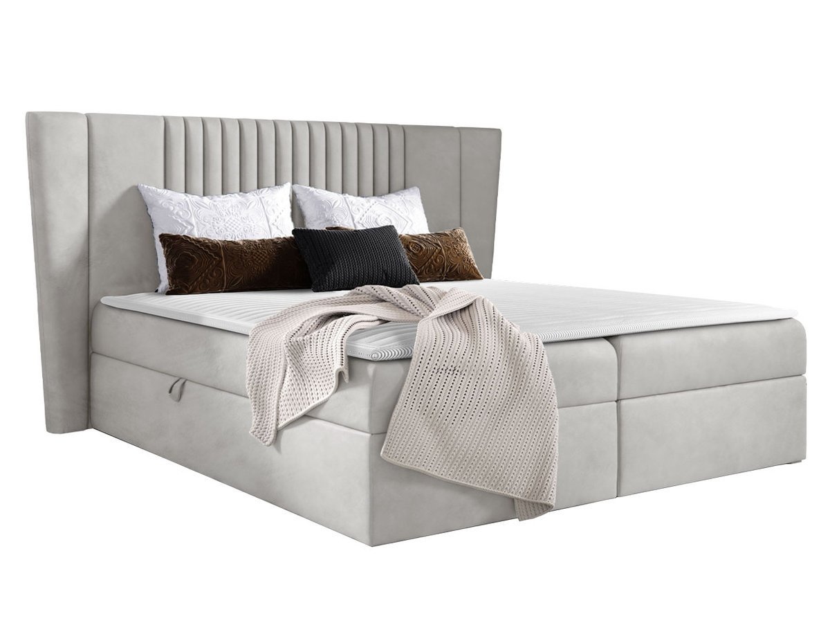 Łóżko kontynentalne Spark 160x200, Magic Velvet 2239 - Mirjan24 | Sklep EMPIK.COM