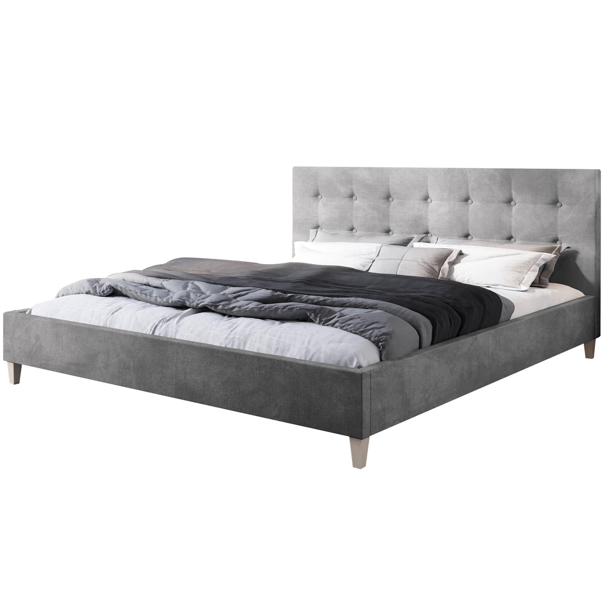 Łóżko tapicerowane Endo RI - 82 180 - Meblify | Sklep EMPIK.COM