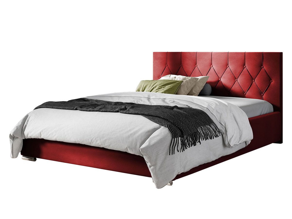 Łóżko tapicerowane Sky Tap 140x200, Mikrofaza 0034 - Mirjan24 | Sklep EMPIK.COM