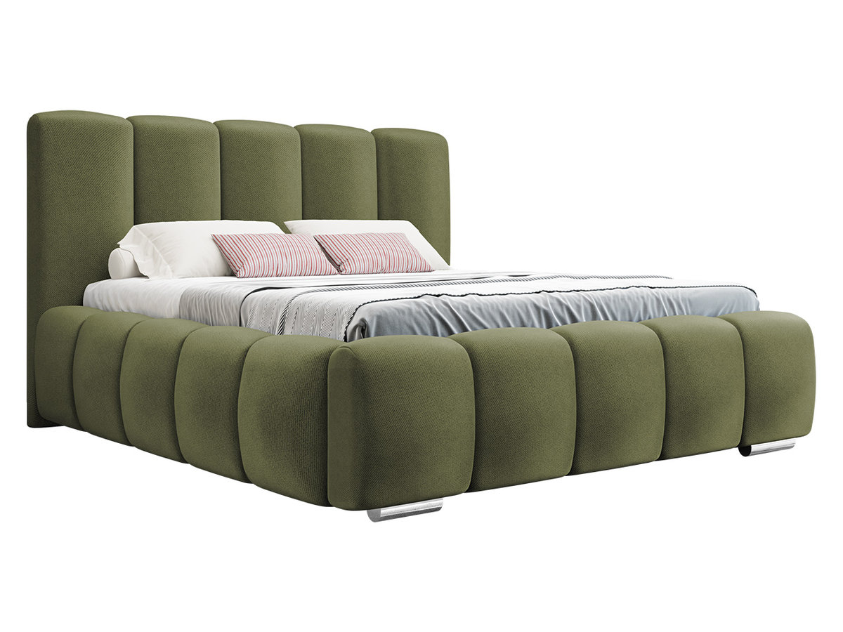 Łóżko tapicerowane Wizko 140x200, Kronos 46 - Mirjan24 | Sklep EMPIK.COM