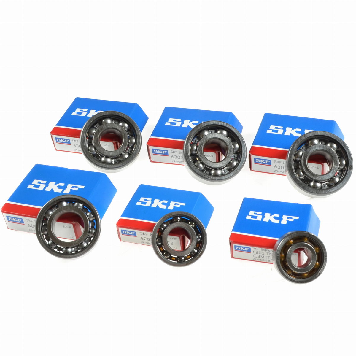 ŁOŻYSKA SILNIKA MZ ES TS 125 150 SKF KPL - SKF | Motoryzacja EMPIK