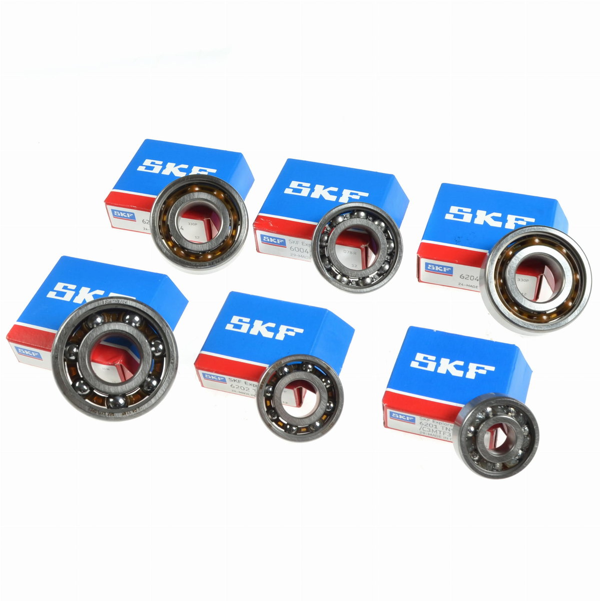 ŁOŻYSKA SILNIKA MZ TS 125 150 SKF KPL - SKF | Motoryzacja EMPIK